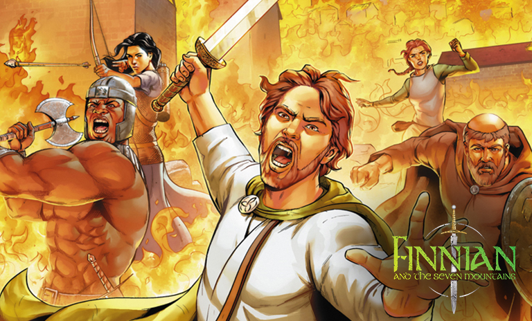 Finnian and the Seven Mountains Comic Book Series - Voyage Comics